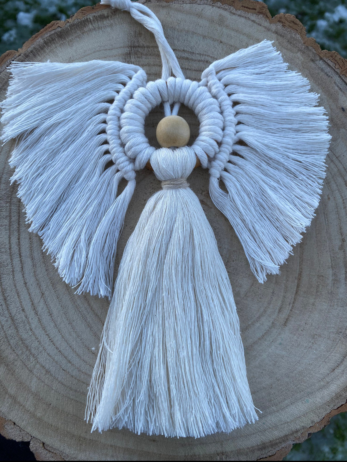 Macramé Angel PDF Tutorial | Instant DIY Christmas Craft Download ...