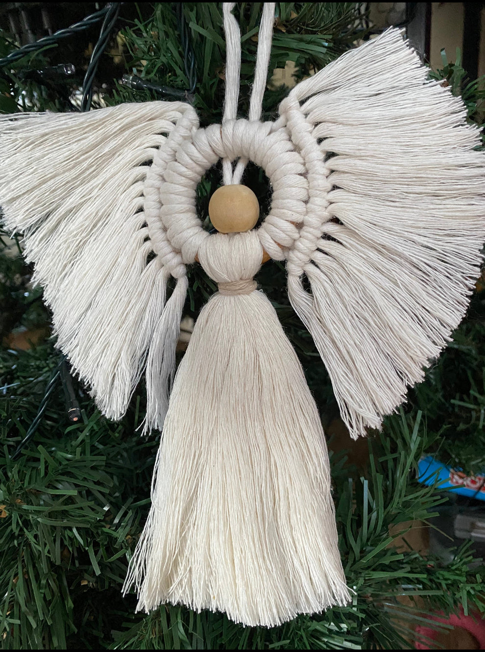 Macramé Angel PDF Tutorial | Instant DIY Christmas Craft Download ...